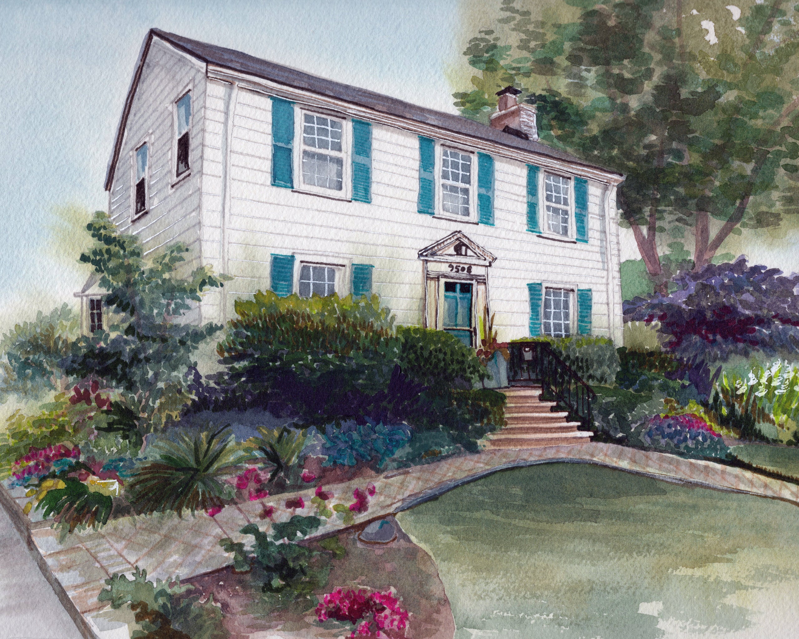 Custom Home Painting | Kate Wyatt | Fine Art